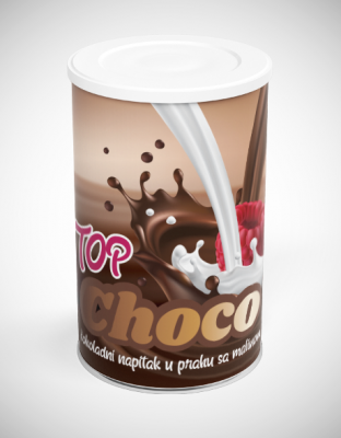 ČOKO NAPITAK SA MALINOM 150gr TOP FOOD - Boneda