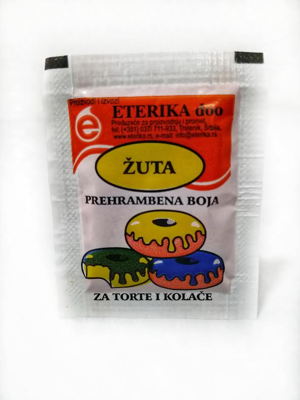 ETERIKA PRAH BOJA ZUTA 25/1 - Boneda